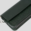 Geometric Leather Shoulder Bag (Green Vectors) | Premium Craftsmanship ...