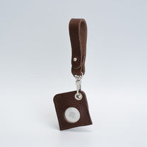 Leather AirTag Bag Charm | Full-Grain | Geometric Goods