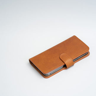 iPhone 12/13 series Leather Folio Case with MagSafe - Classic 4.0 ...